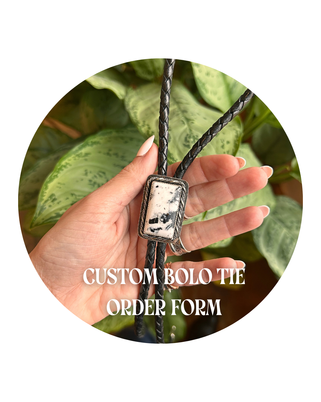 Custom Bolo Tie Order Form – SLVR 72